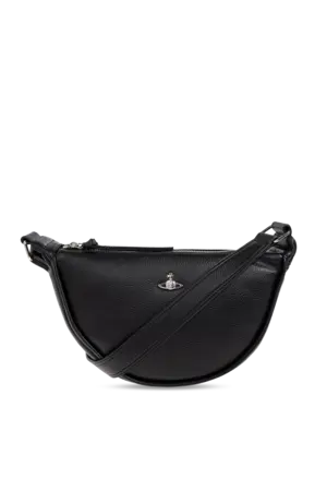 VIVIENNE WESTWOOD Leather Crescent Shoulder Bag