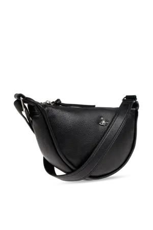 VIVIENNE WESTWOOD Leather Crescent Shoulder Bag