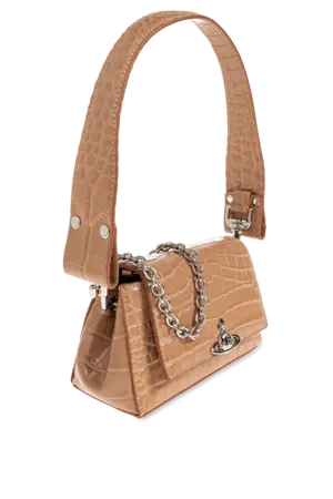VIVIENNE WESTWOOD Hazel Small Croc Effect Bag