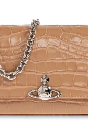 VIVIENNE WESTWOOD Hazel Small Croc Effect Bag