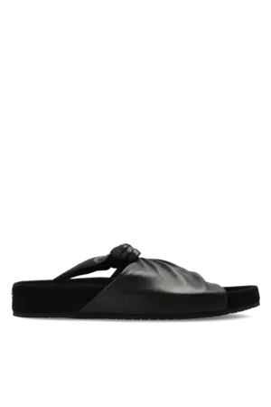 Lanvin Knot Detailing Mules Clogs For Women