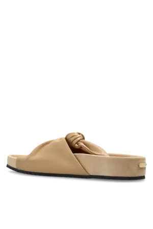 LANVIN Cocoon" Slides - Beige