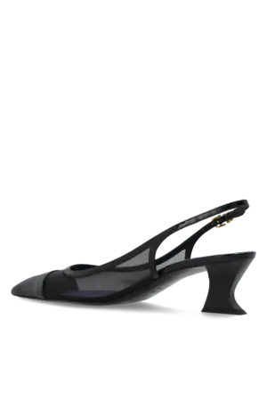LANVIN Slingback Heeled Shoes - Black