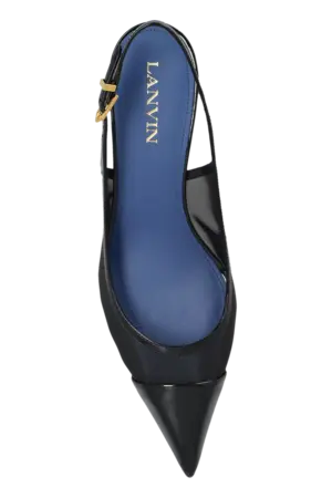 LANVIN Slingback Heeled Shoes - Black