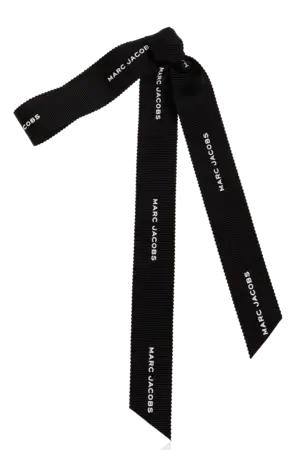 Marc Jacobs Long Logo Ribbon Dangle Earrings