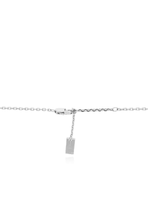 Marc Jacobs Tone Brass Floral Motif Necklace