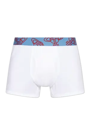 VIVIENNE WESTWOOD 2-pack Of Cotton Boxers - White