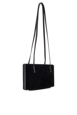 TOTEME Cocktail" Velvet Shoulder Bag - Black