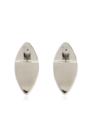 Jacquemus Sculptural Two Tone Earrings - Gold