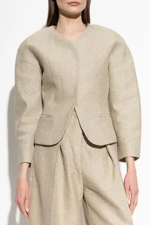 Jacquemus Ovalo" Blazer - Beige