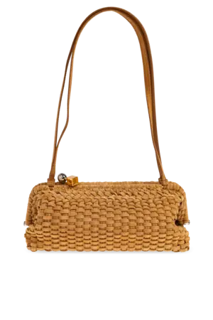 Jacquemus Suede "salon" Shoulder Bag - Brown