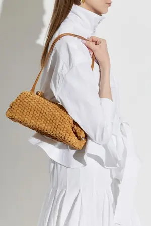 Jacquemus Suede "salon" Shoulder Bag - Brown