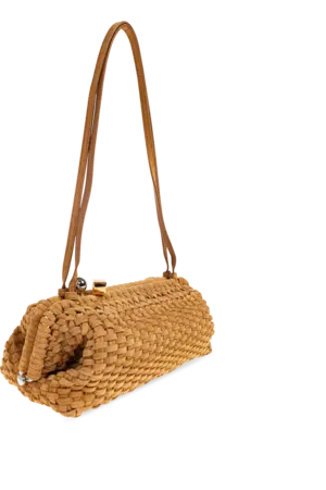 Jacquemus Suede "salon" Shoulder Bag - Brown