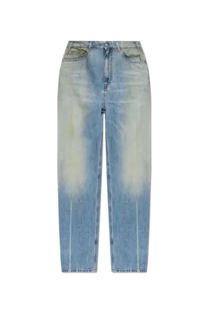 MAISON MARGIELA Vintage Effect Straight Leg Jeans