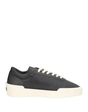 Fear Of God Leather Low-top Sneakers - Black