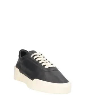Fear Of God Leather Low-top Sneakers - Black