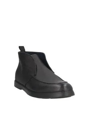 BALDININI Ankle Boots In Leather - Black