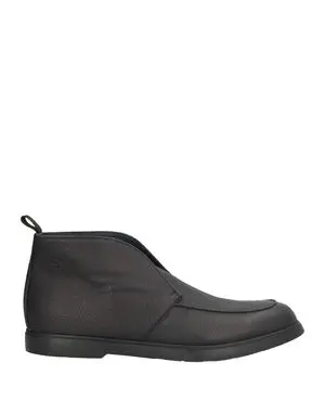 BALDININI Ankle Boots In Leather - Black