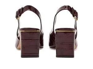 Vince Camuto Hamden Buckle Slingback Pumps - Pink