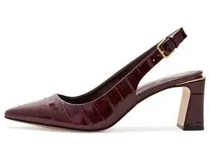 Vince Camuto Hamden Buckle Slingback Pumps - Pink