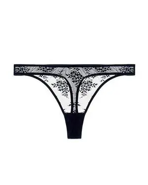 JOURNELLE Romy Thong Noir - Black