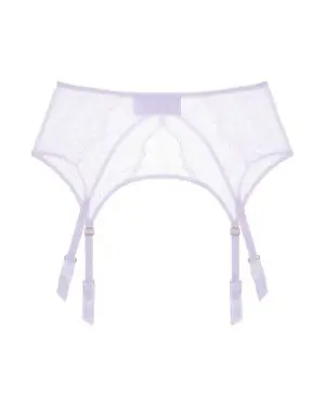 JOURNELLE Lexi Suspender Belt - Purple