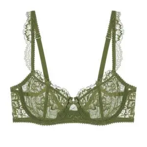 JOURNELLE Isabel Balconette Bra Picholine - Green