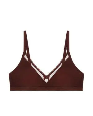 JOURNELLE Victoire Bralette Chocolat - Brown