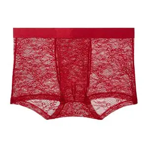 JOURNELLE Sapna Boxer Brief Claret - Red