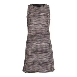 JENNAFER GRACE Penelope Mini Dress In Plum Horizon Boucle - Purple