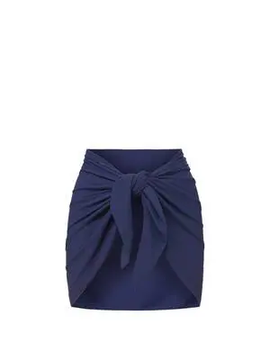 CHANGE OF SCENERY Liv Sarong Navy Texture - Blue