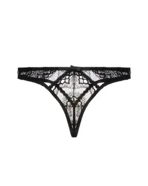JOURNELLE Natalia String Thong Noir - Black
