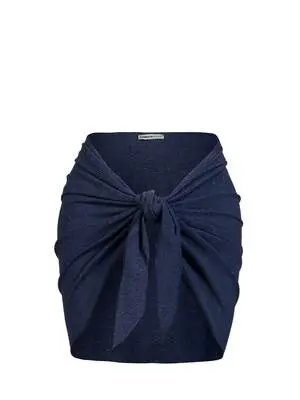CHANGE OF SCENERY Liv Metallic Sarong - Blue