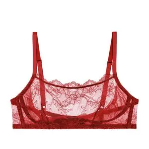 JOURNELLE Anais Bralette Scarlet - Red