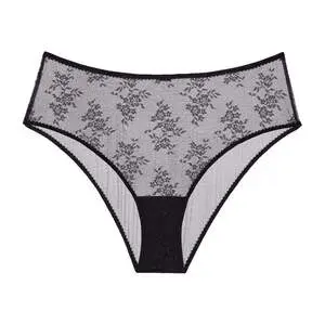 JOURNELLE Romy High Waist Brief Noir - Black