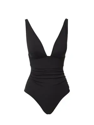 CHANGE OF SCENERY Niki Plunge One Piece - Black