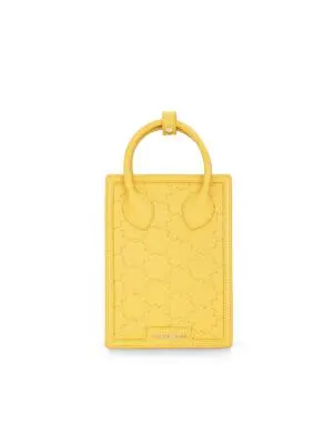 ORANGE CUBE Quilted Impressions Mini Tote Bag - Yellow