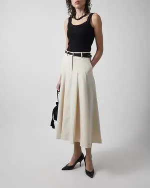 BY MALENE BIRGER Ribbed Tank Top - Black