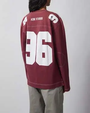 Acne Studios 96" Logo Long Sleeve T-shirt