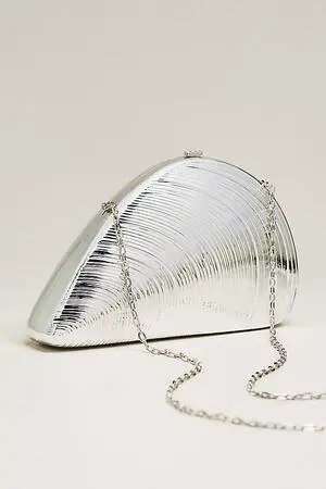 LULLA COLLECTION Acrylic Seashell Clutch