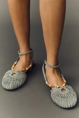 Sam Edelman Kassie Woven Mules - Slate
