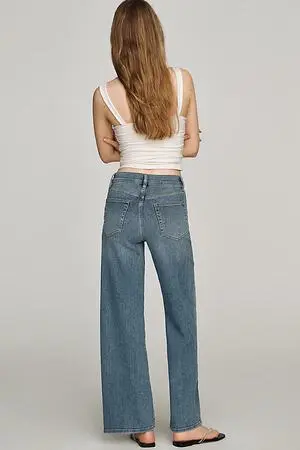 FRAME Le Slim Palazzo High-rise Wide-leg Jeans - Clue