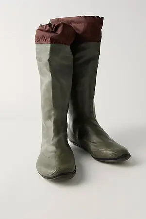 AMEICO Packable Rain Boots - Khaki