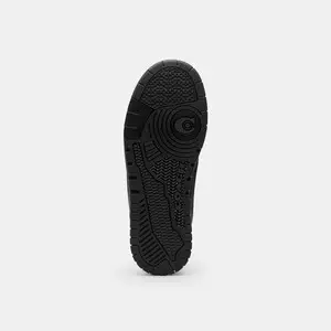 COACH Soho Signature Jacquard And Canvas Sneakers - Black