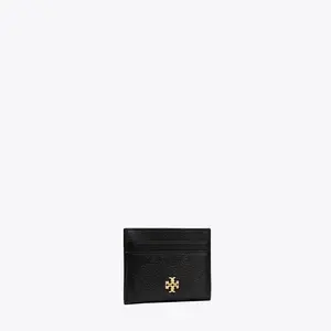 Tory Burch Charlie Quilted Card Case - Black
