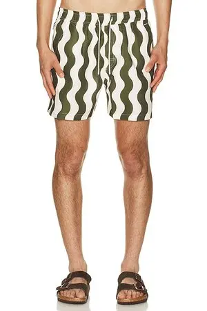 Oas Waver Swim Shorts - Forest