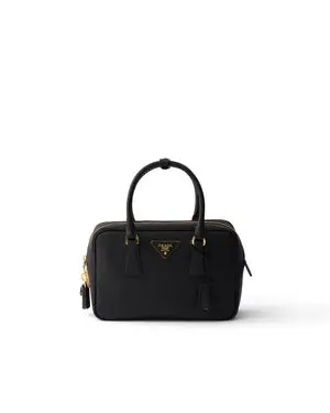 Prada Small Saffiano Leather Top-handle Bag - Black