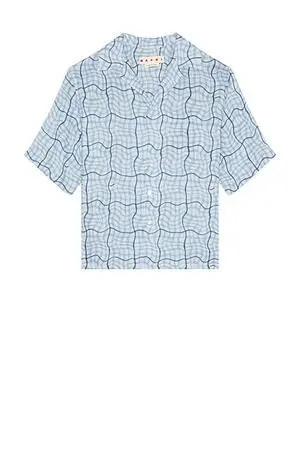Marni Camp Collared Button Down Shirt
