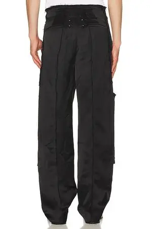 MAISON MARGIELA Deconstructed Satin Pants