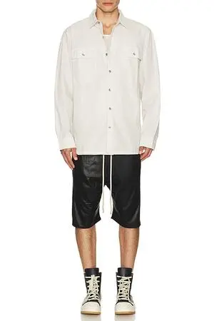 Rick Owens Wide Pusher Shorts
